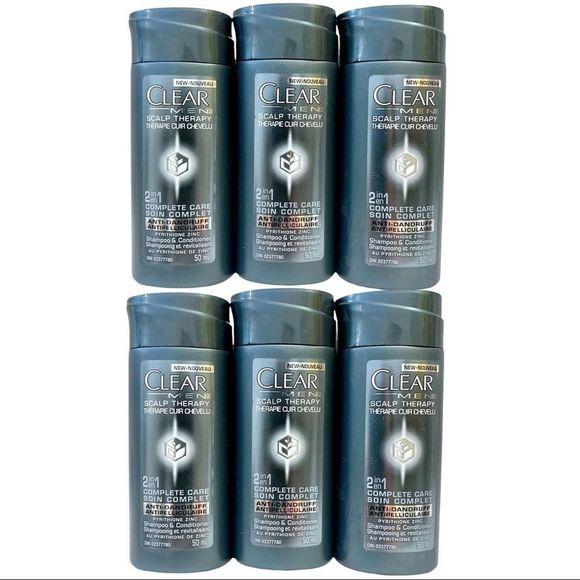 Clear | Grooming | 6x Clear Men Scalp Therapy 2in Shampoo Conditioner ...